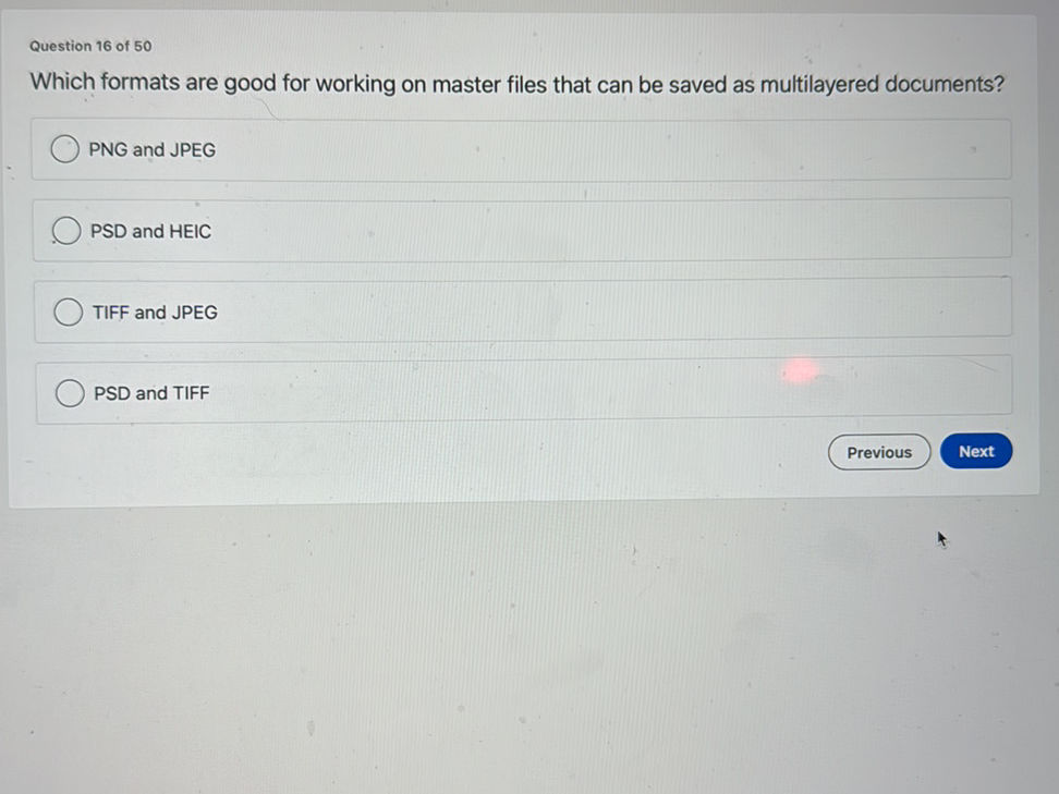 Which formats are good for working on master | StudyX