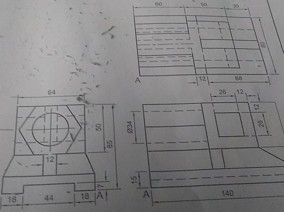 The image contains multiple 2D engineering | StudyX