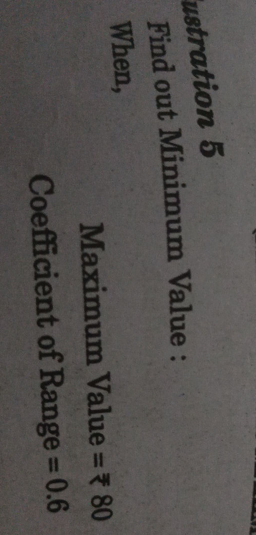 Find out Minimum Value: When, Maximum Value | StudyX