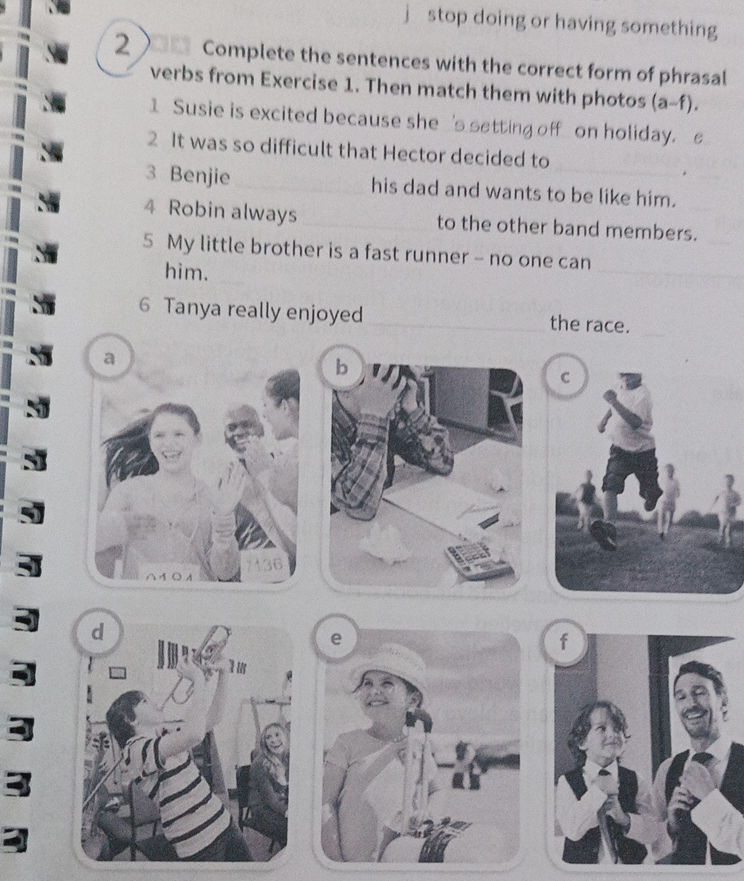 Complete the sentences with the correct form | StudyX