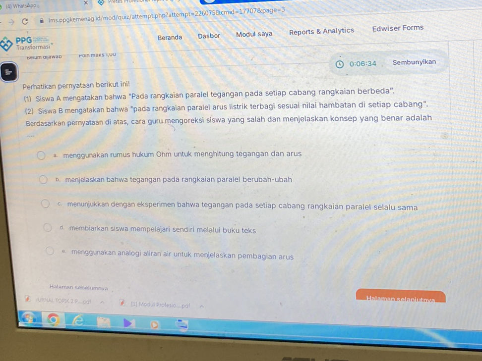 Perhatikan pernyataan berikut ini! (1) | StudyX