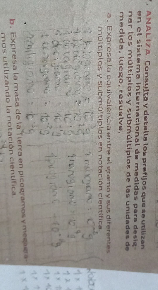 7. ANALIZA. Consulta y detalla los prefijos | StudyX