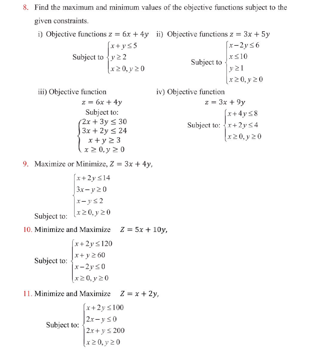 8. Find the maximum and minimum values of | StudyX