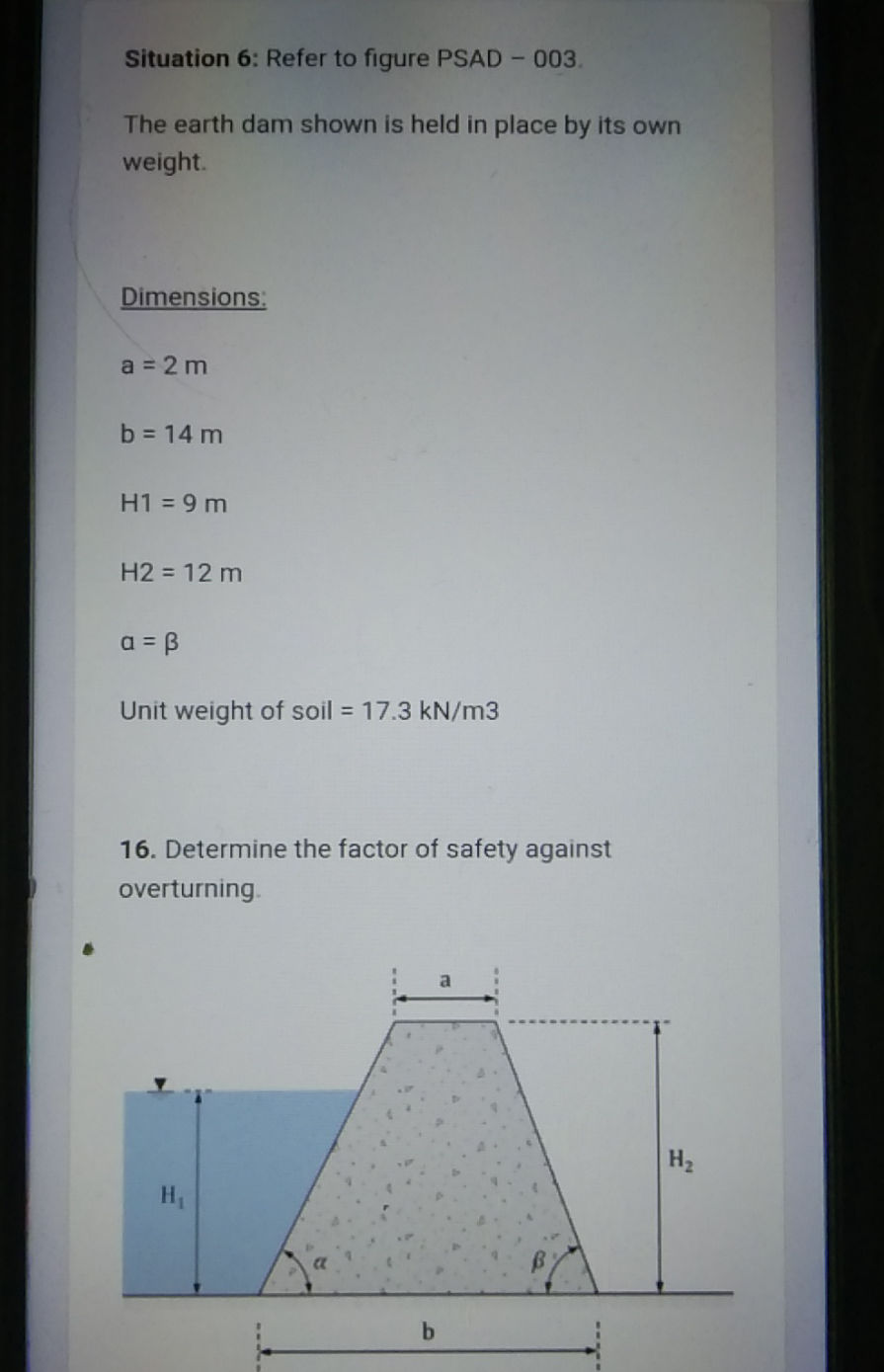 Situation 6: Refer to figure PSAD - 003. | StudyX