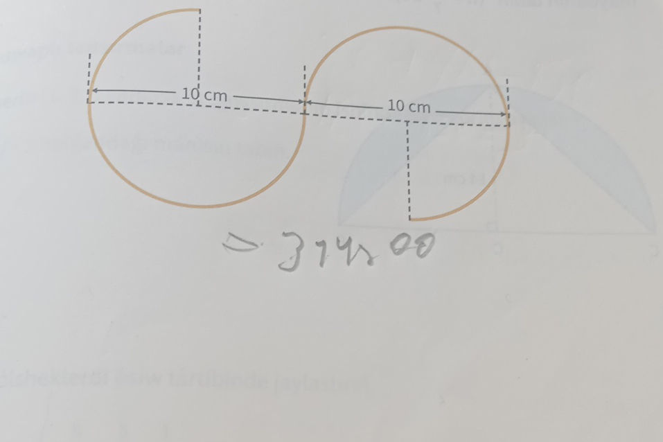 The image shows two semi-circles with a | StudyX