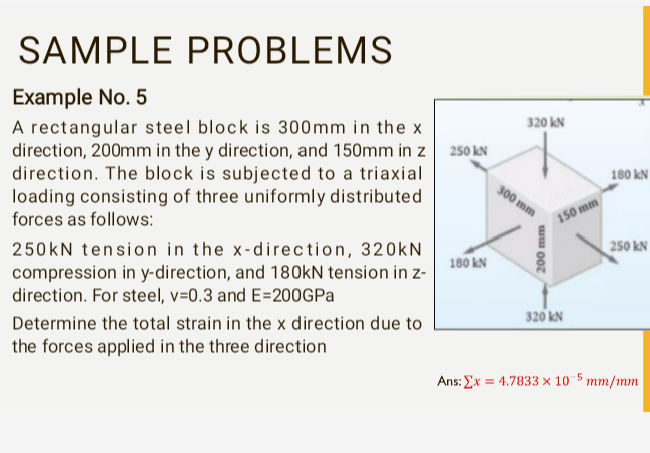 Example No. 5 A rectangular steel block is | StudyX