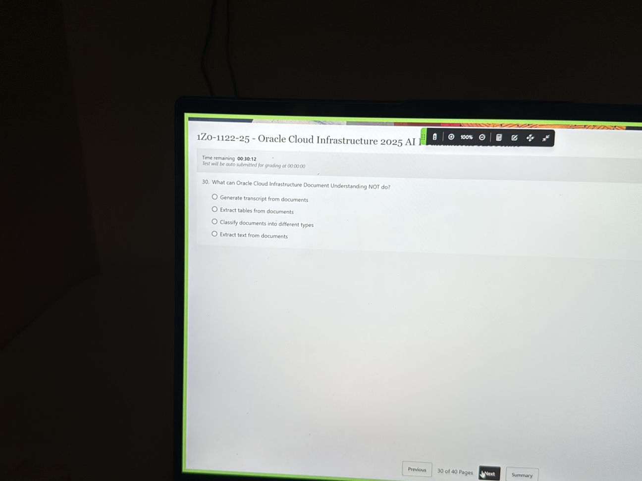 30. What can Oracle Cloud Infrastructure | StudyX