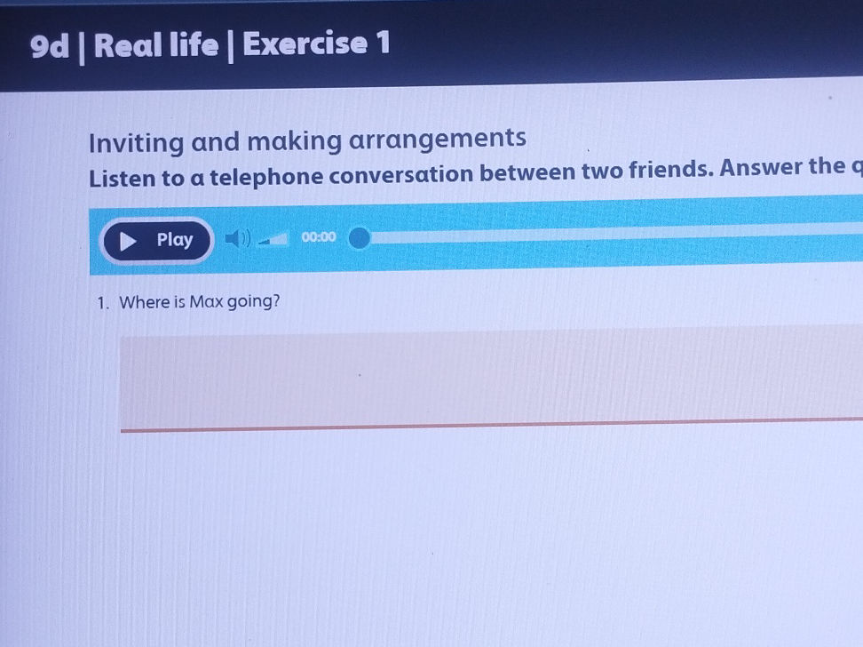 Listen to a telephone conversation between | StudyX