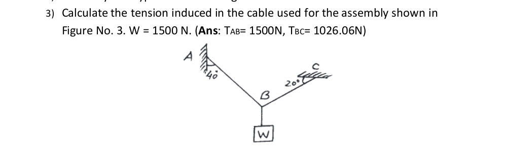 3) Calculate the tension induced in the | StudyX