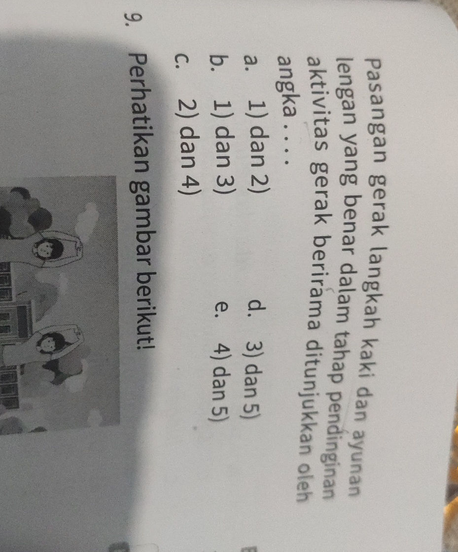 9. Perhatikan gambar berikut! Pasangan | StudyX