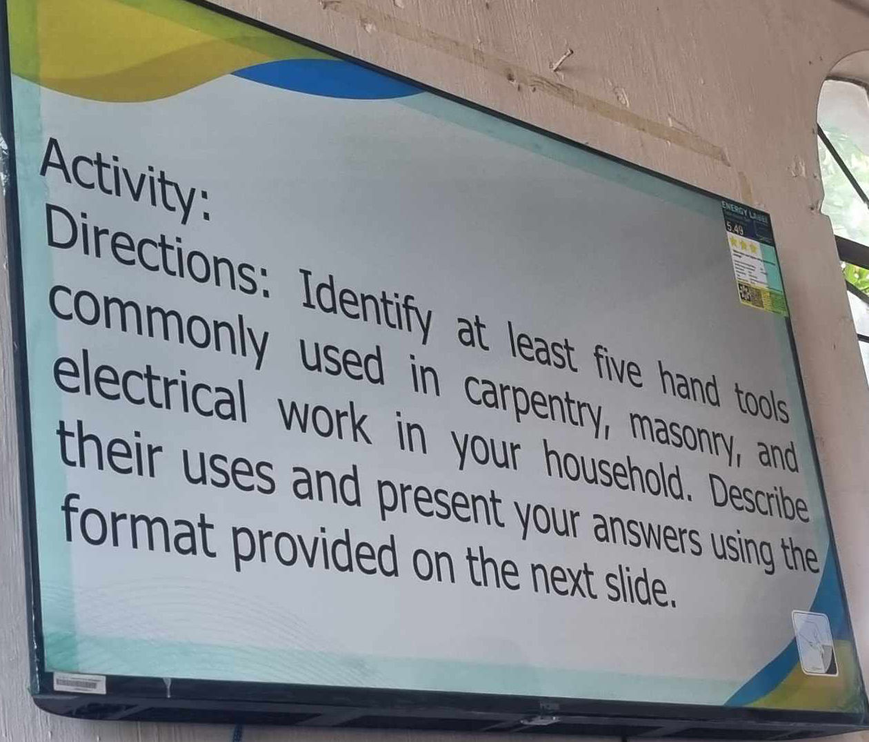 Activity: Directions: Identify at least five | StudyX