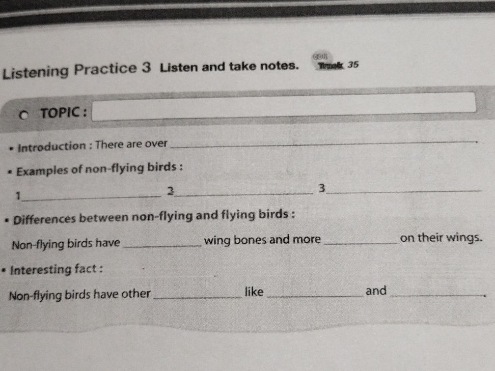 Listening Practice 3 Listen and take notes. | StudyX