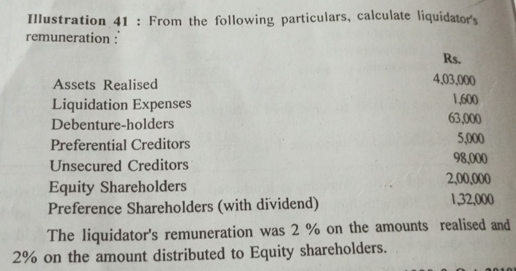 Illustration 41: From the following | StudyX