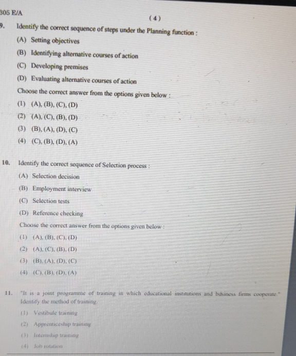 9. Identify the correct sequence of steps | StudyX