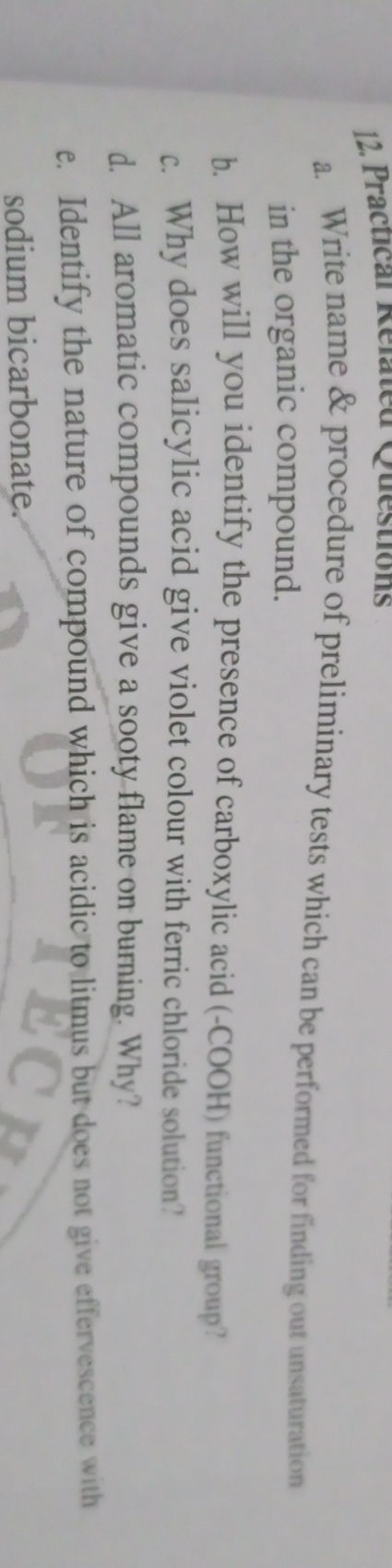 a. Write name procedure of preliminary | StudyX