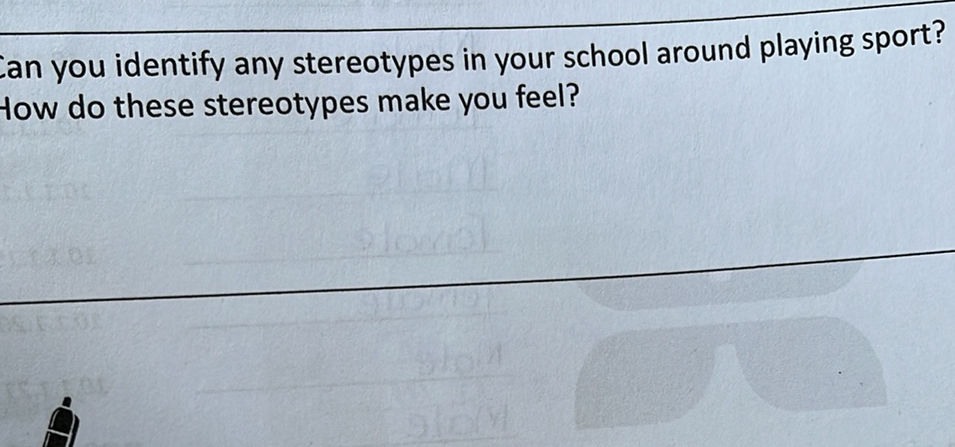 Can you identify any stereotypes in your | StudyX
