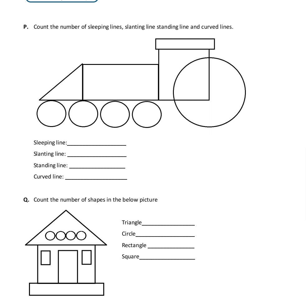 P. Count the number of sleeping lines, | StudyX