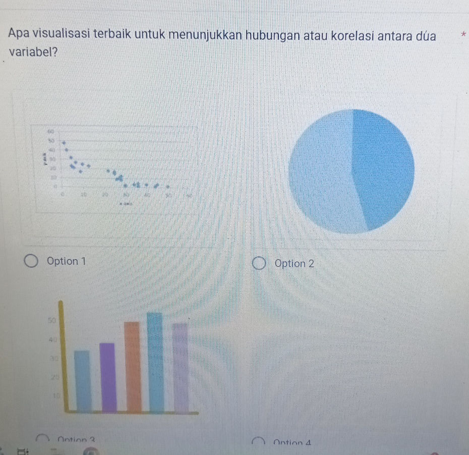 Apa visualisasi terbaik untuk menunjukkan | StudyX