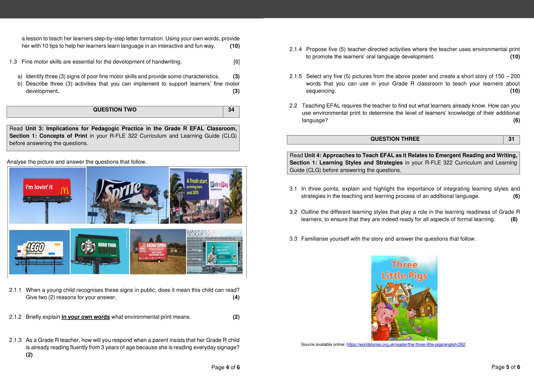 Read Unit 3: Implications for Pedagogic | StudyX