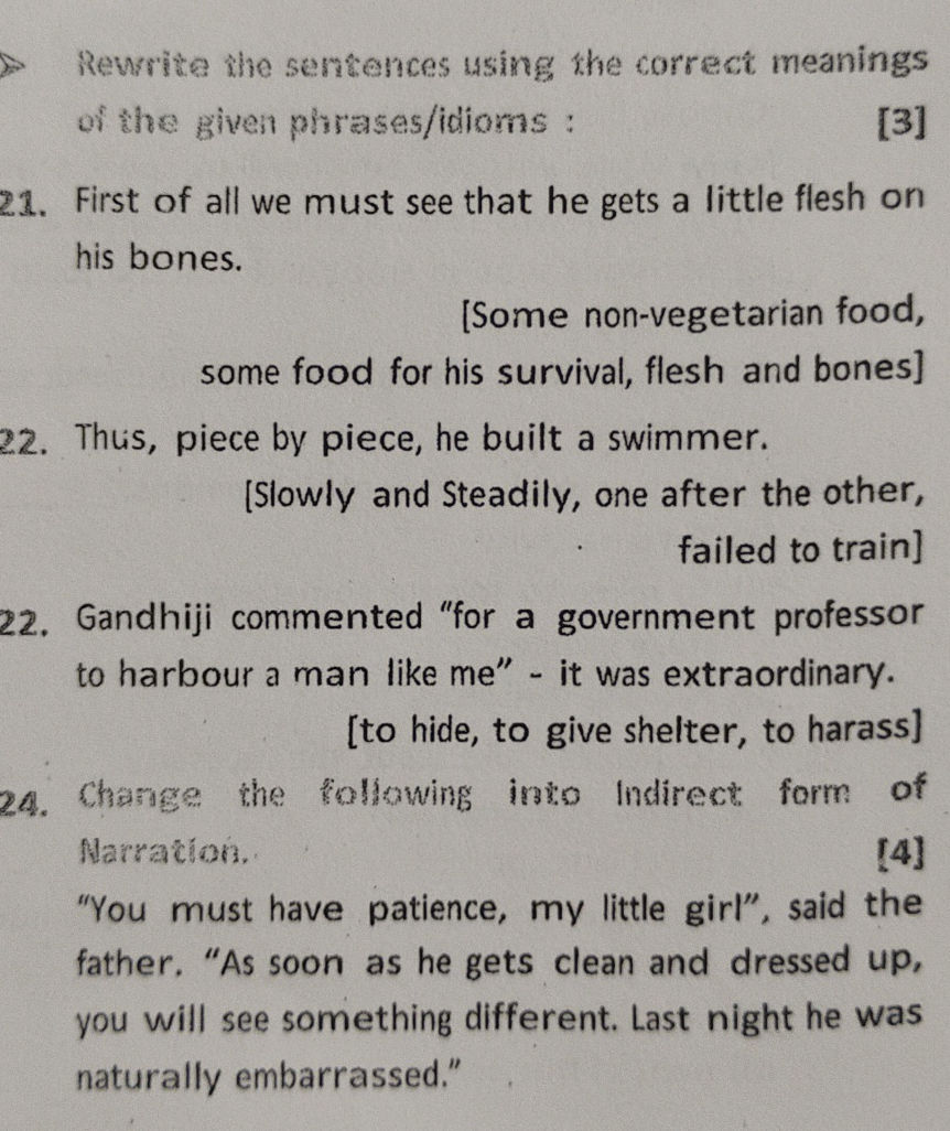 Rewrite the sentences using the correct | StudyX