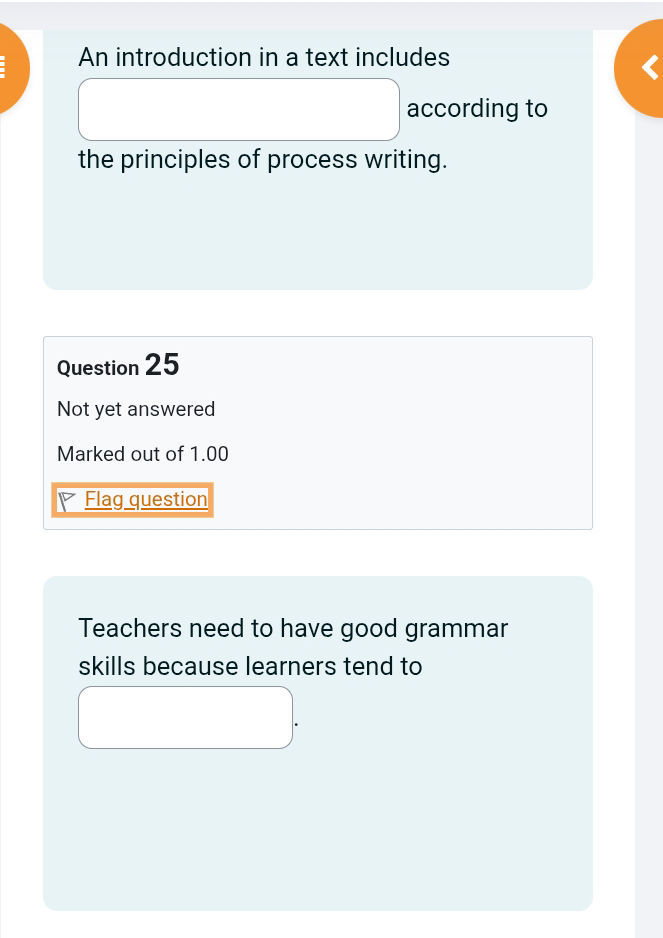 An introduction in a text includes according | StudyX