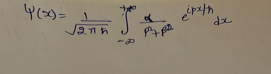 $ (x) = {1}{ {2 }} _{- }^{+ } { }{p^2 | StudyX