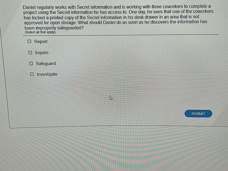 Daniel regularly works with Secret | StudyX