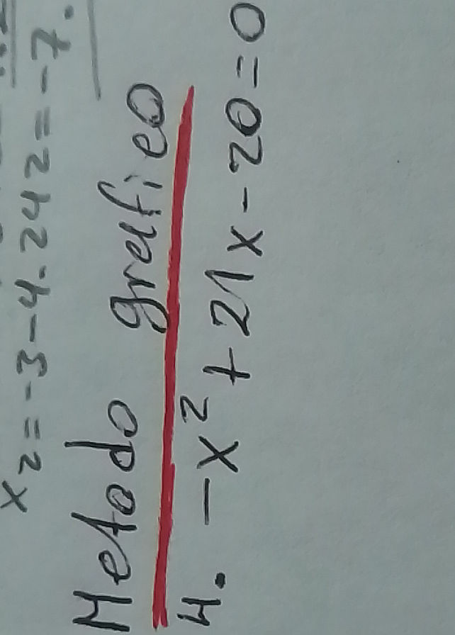 Solve Quadratic Equation: -x^2 + 21x - 20 = 0 | StudyX
