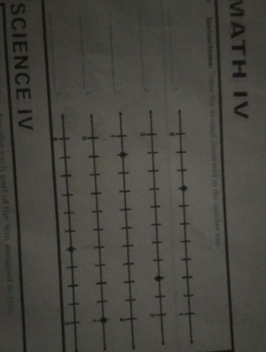 Instructions: Note the decimal illustrated | StudyX