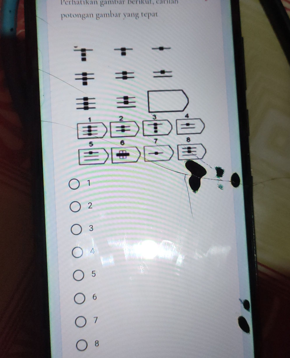 Perhatikan gambar berikut, carilah potongan | StudyX