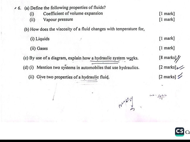 6. (a) Define the following properties of | StudyX