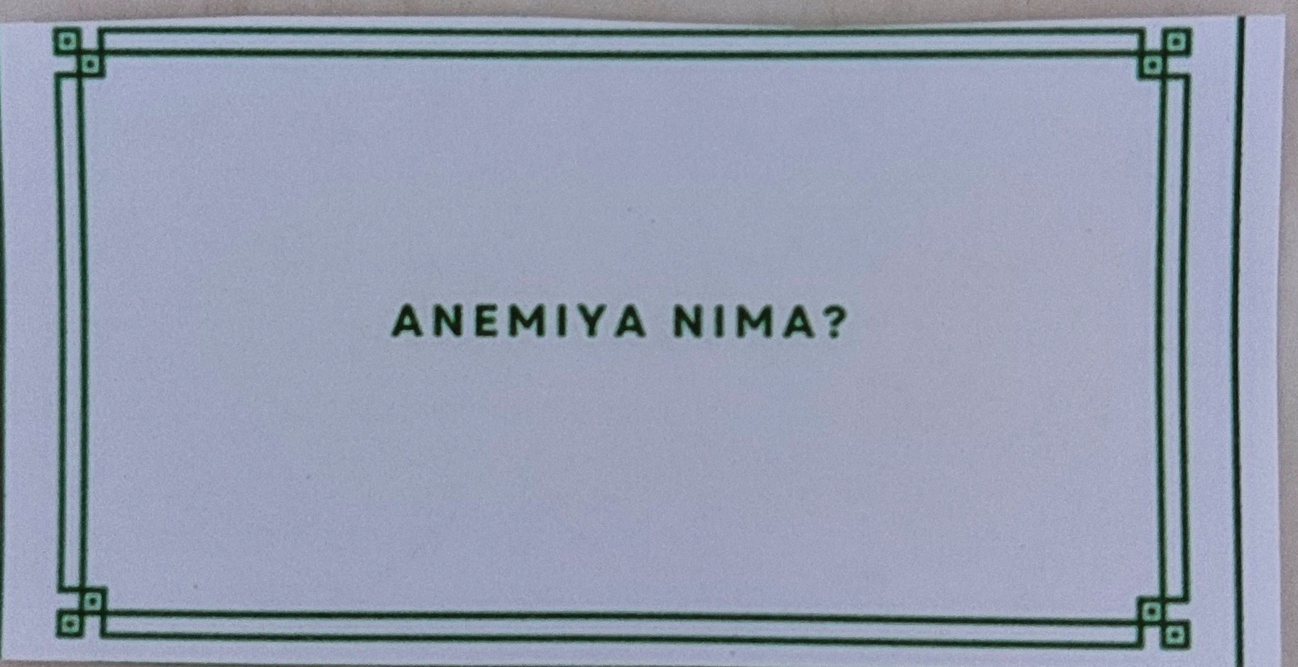 Anemiya nima? | StudyX