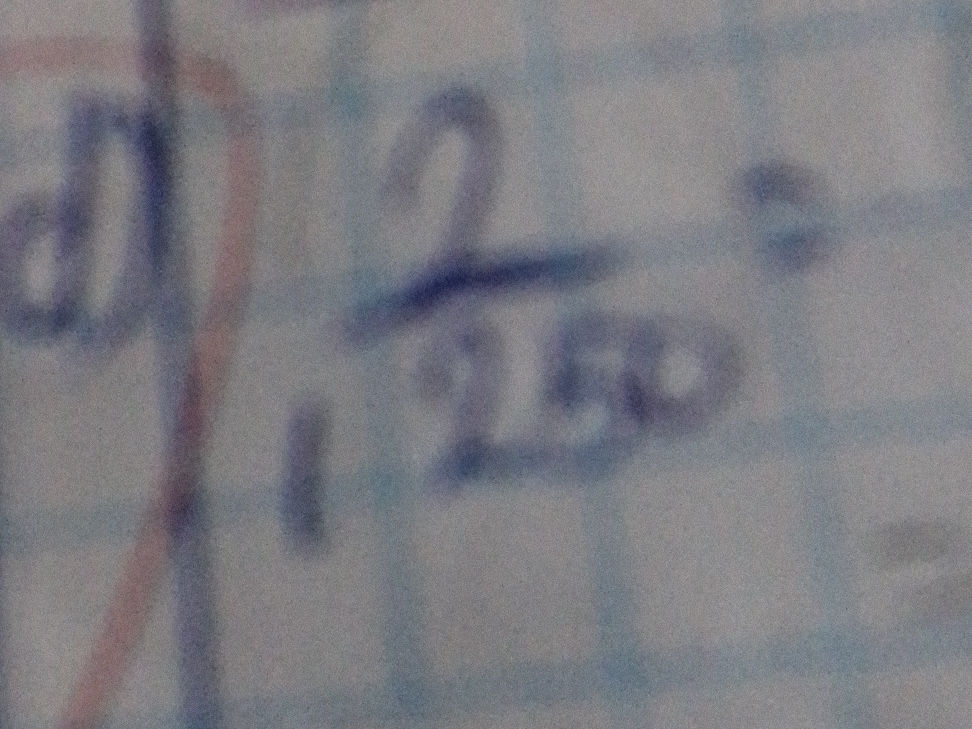 Solve the fraction 2/250 | StudyX