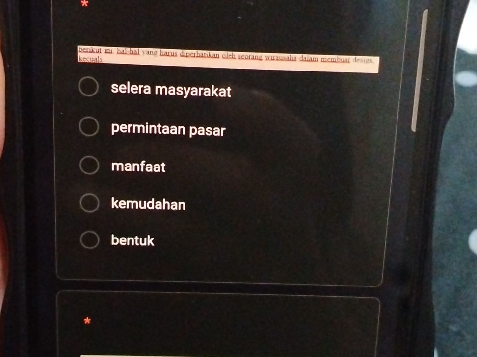 berikut ini hal-hal yang harus diperhatikan | StudyX