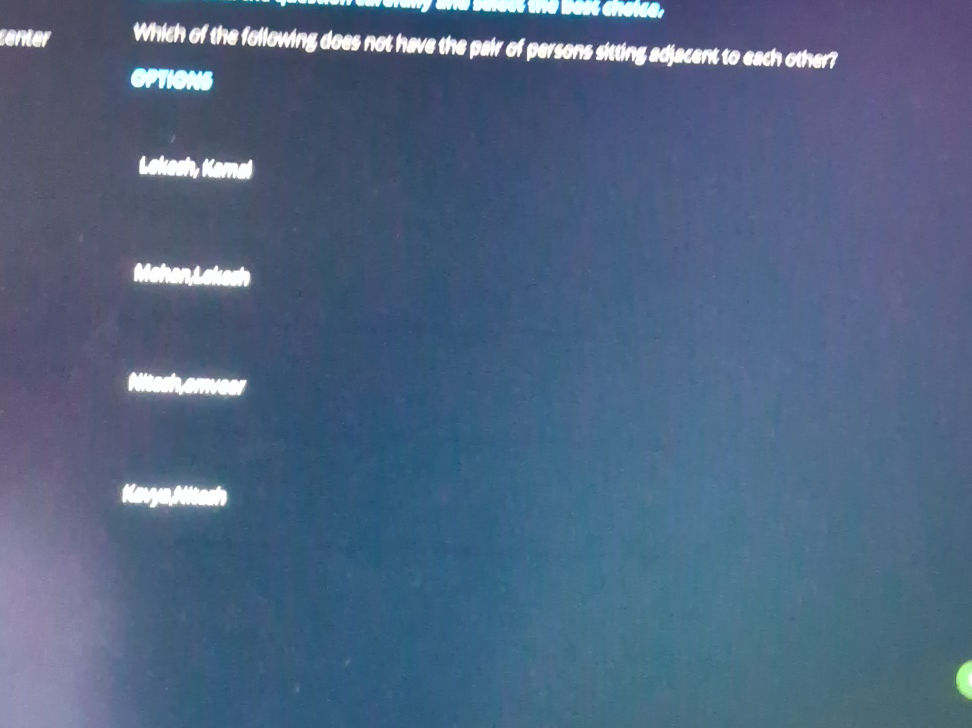 Which of the following does not have the | StudyX