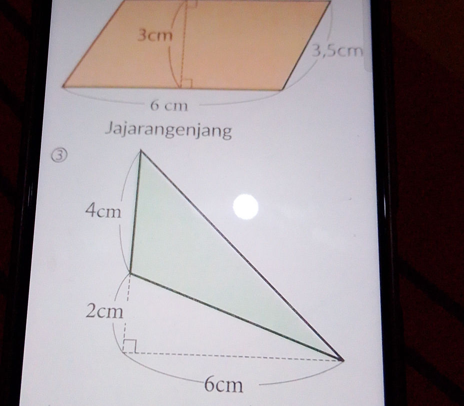 The image shows two geometric shapes with | StudyX