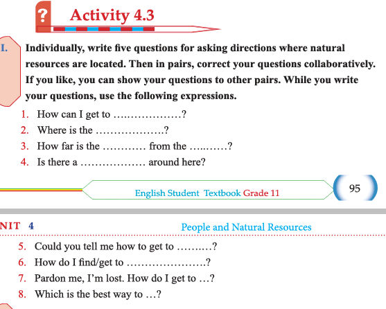I. Individually, write five questions for | StudyX
