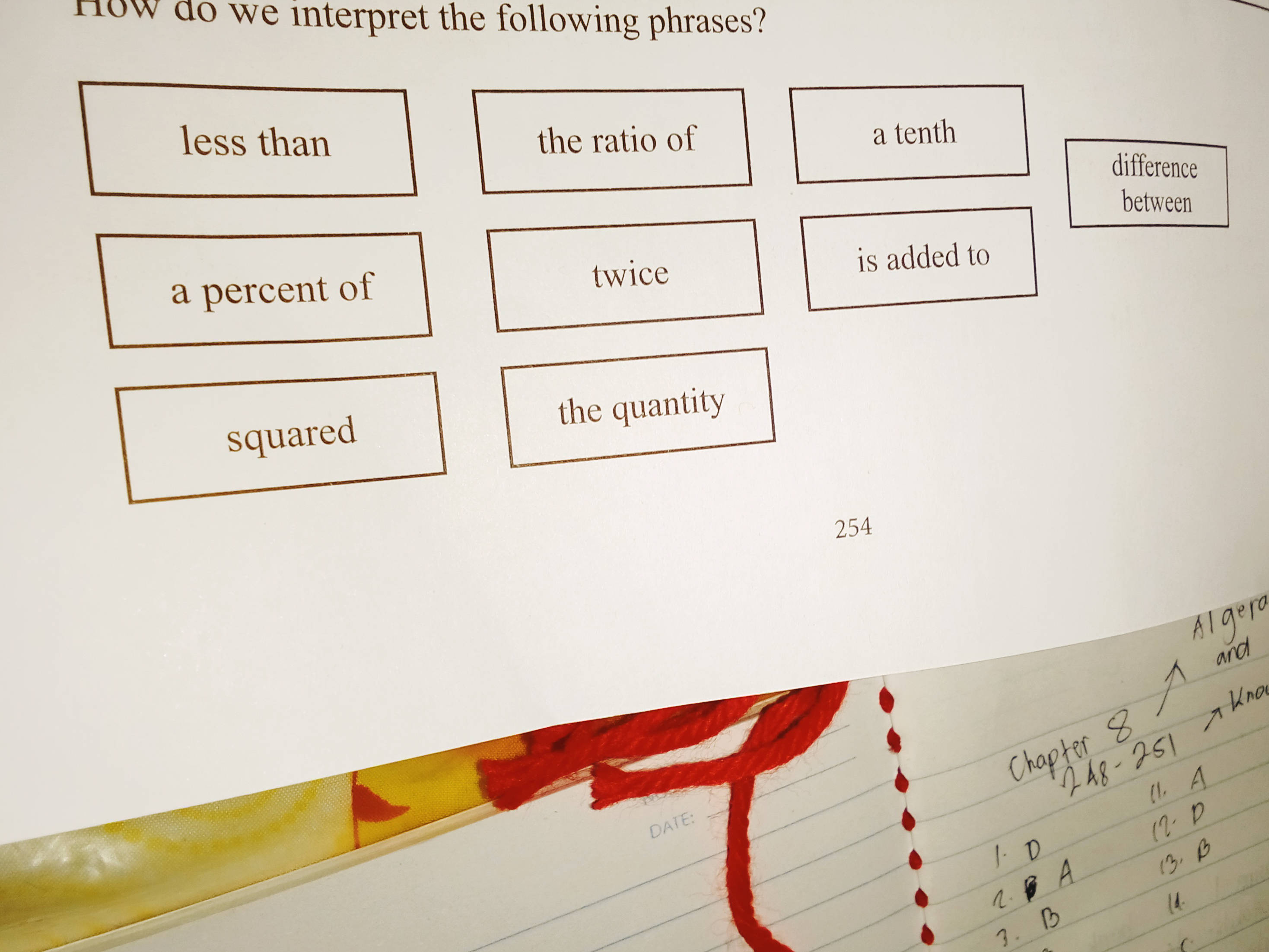 How do we interpret the following phrases? | StudyX
