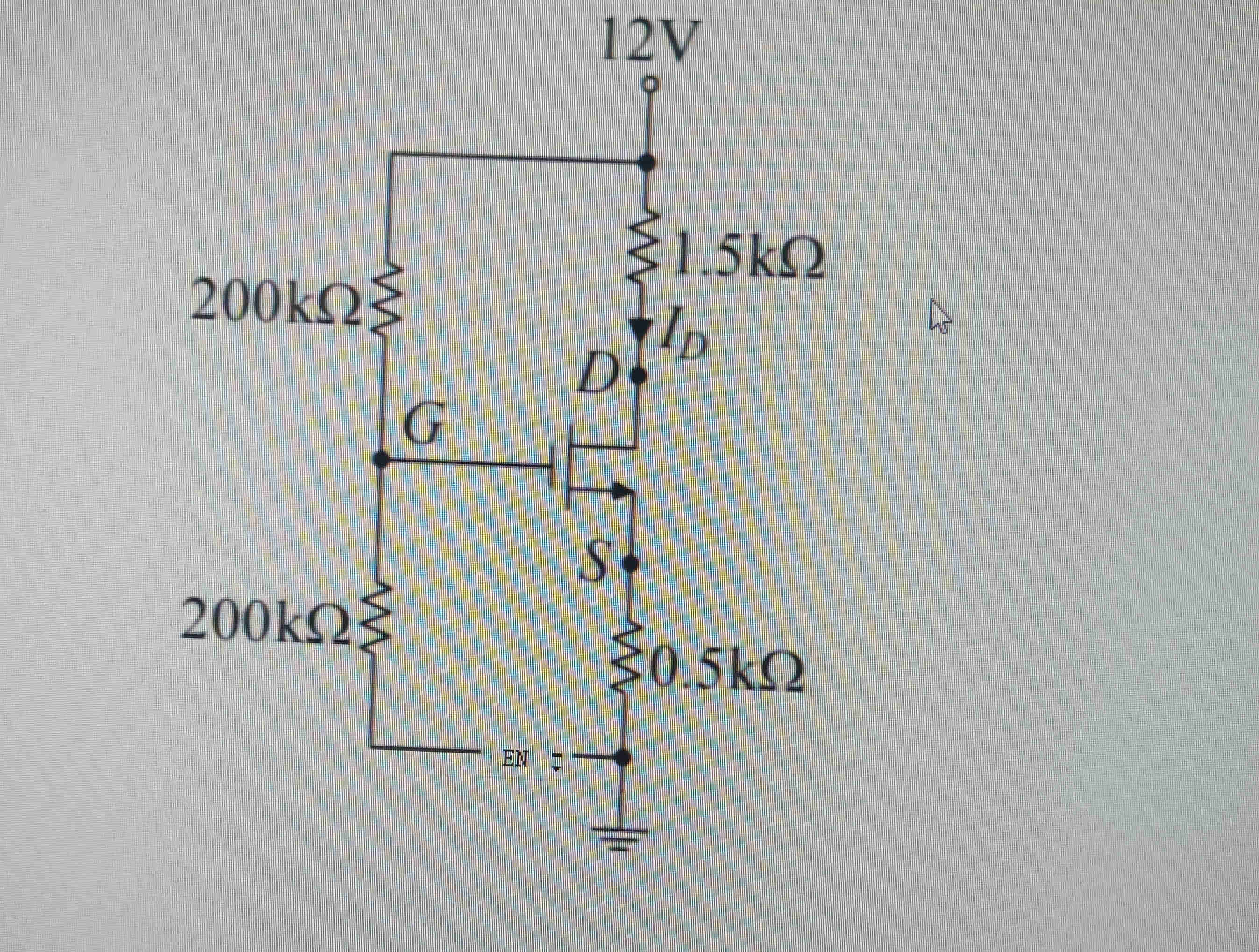 The image shows a circuit diagram with a | StudyX