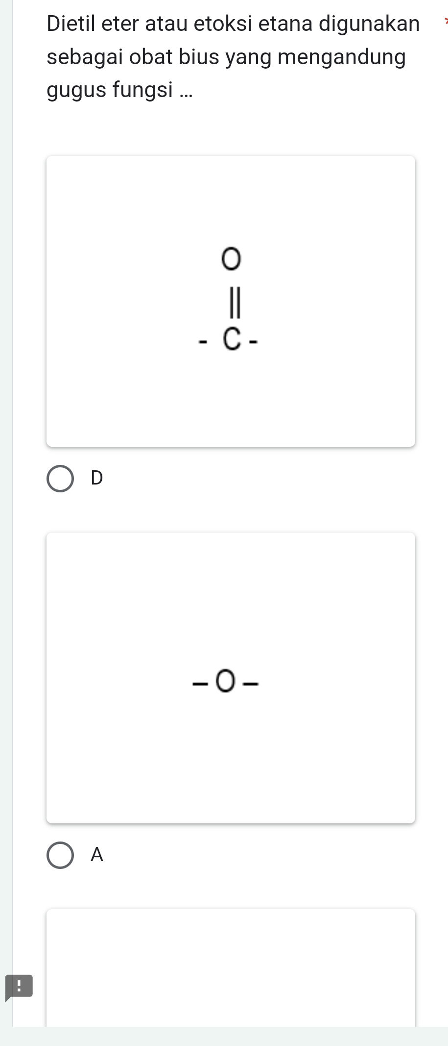 Dietil eter atau etoksi etana digunakan | StudyX