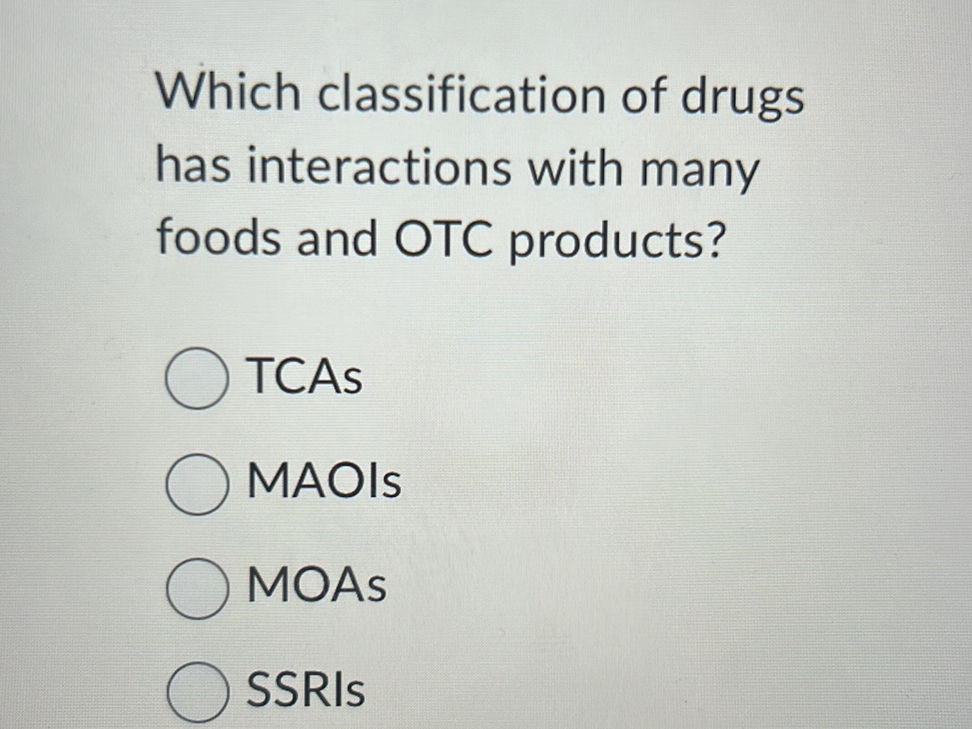 Which classification of drugs has | StudyX