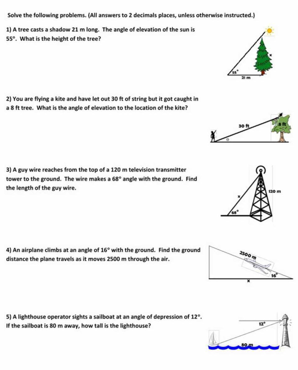 Solve the following problems. (All answers | StudyX