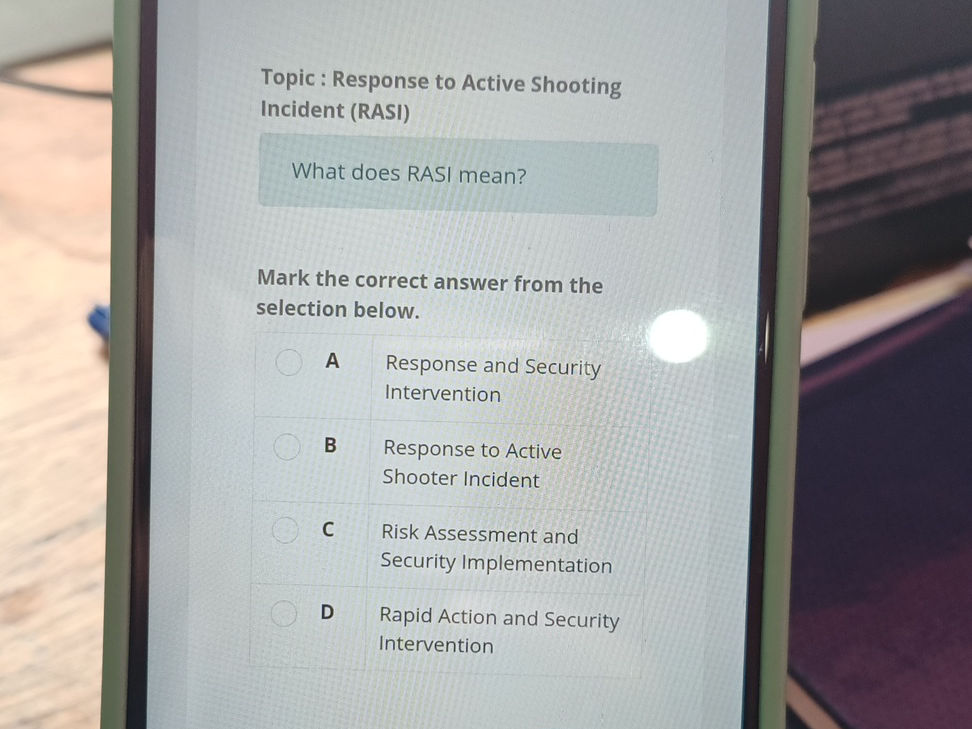 What does RASI mean? A Response and | StudyX