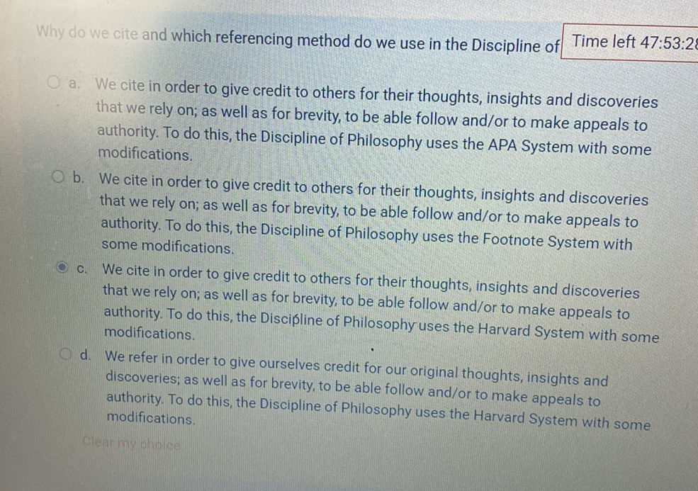 Why do we cite and which referencing method | StudyX