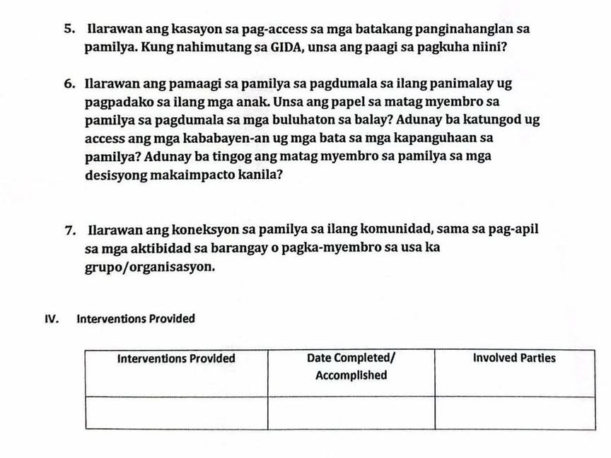 5. Ilarawan ang kasayon sa pag-access sa mga | StudyX