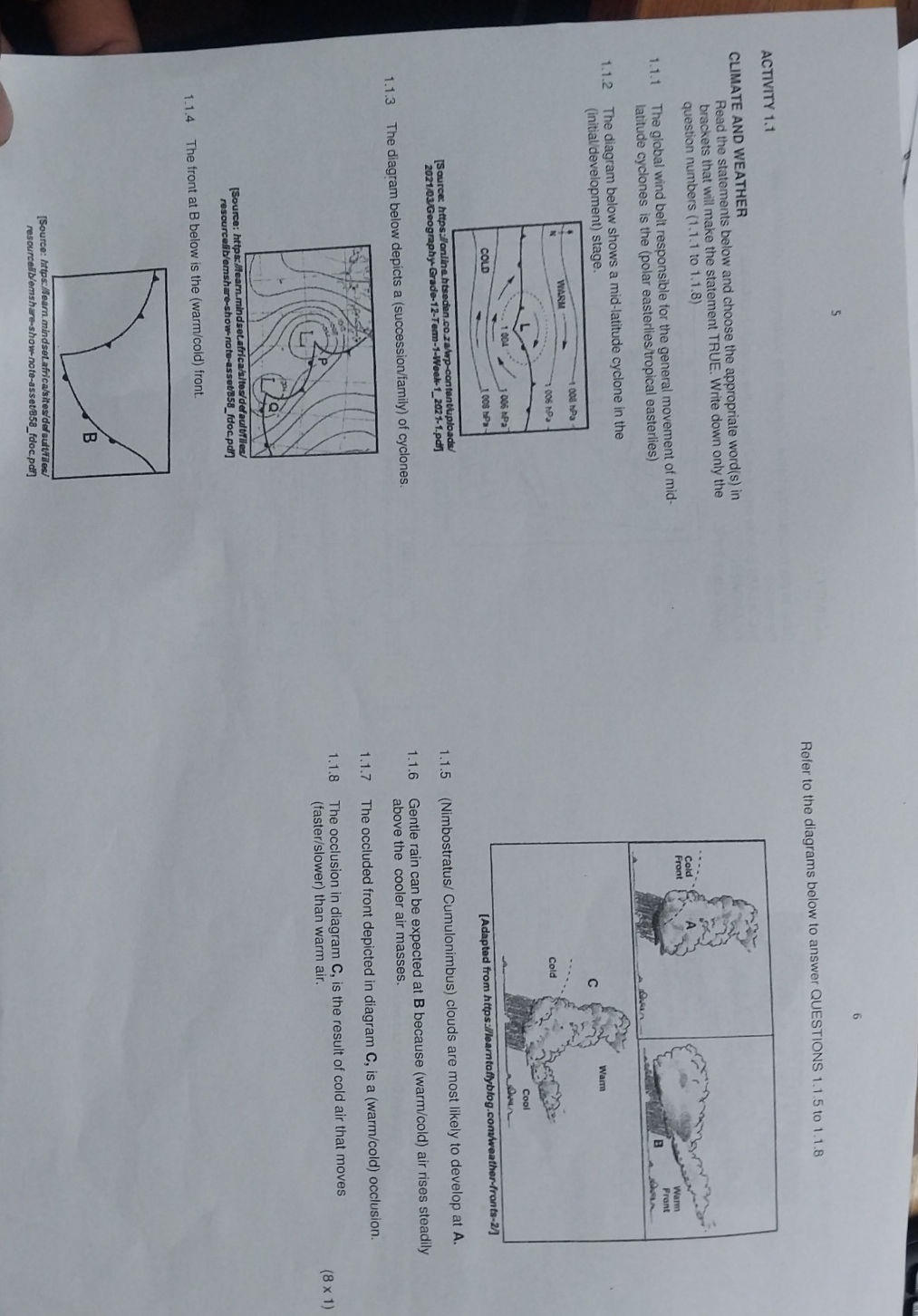 Read the statements below and choose the | StudyX