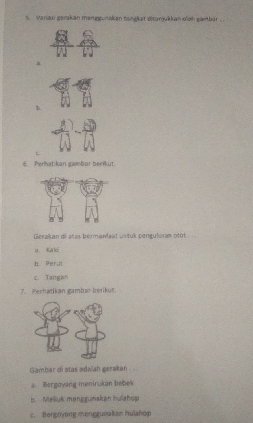 5. Variasi gerakan menggunakan tongkat | StudyX