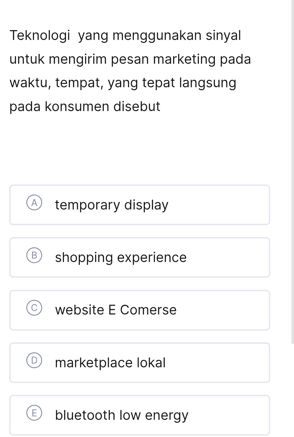 Teknologi yang menggunakan sinyal untuk | StudyX