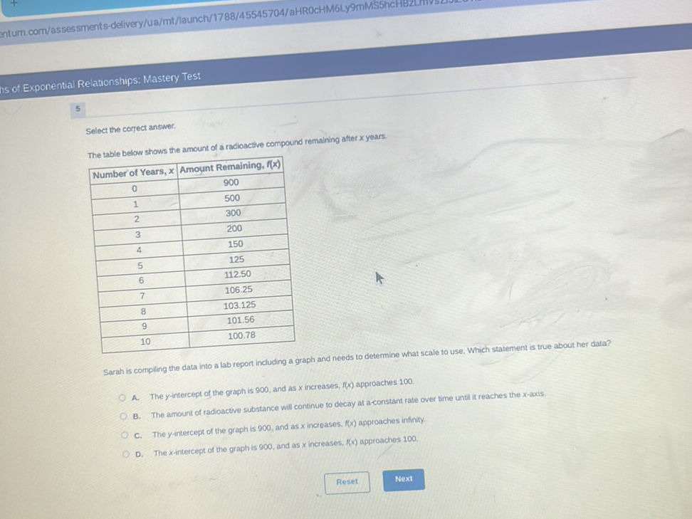 The table below shows the amount of a | StudyX