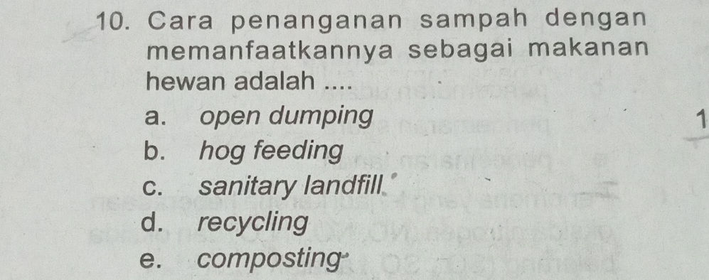 10. Cara penanganan sampah dengan | StudyX